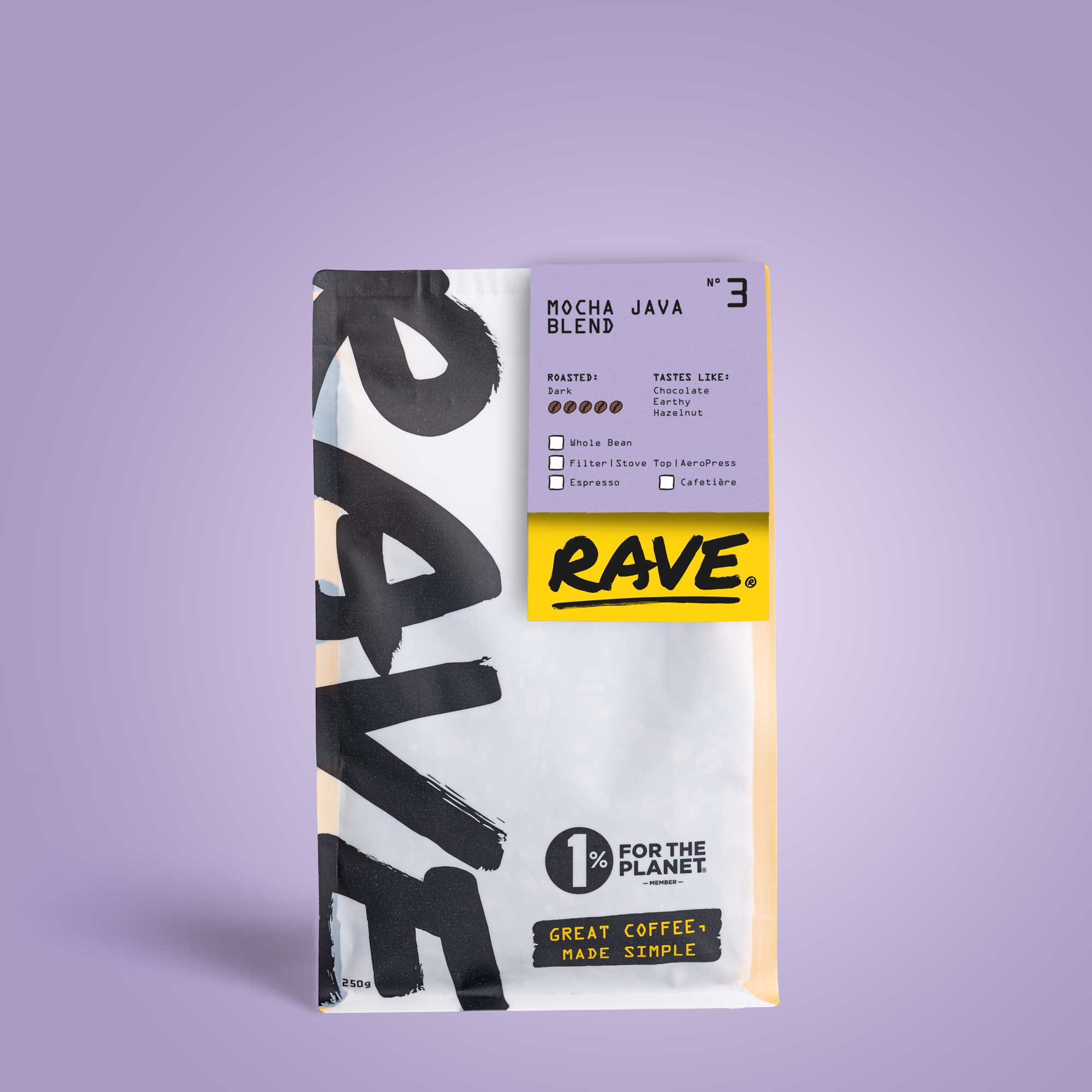 RAVE coffee | Mocha Java Blend No. 3 | Fresh Roasted Coffee Beans ...
