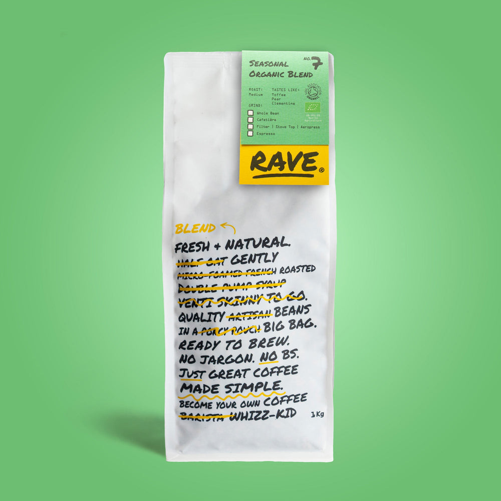RAVE coffee | Buy Organic Coffee Beans | Free UK Delivery Over £25 ...